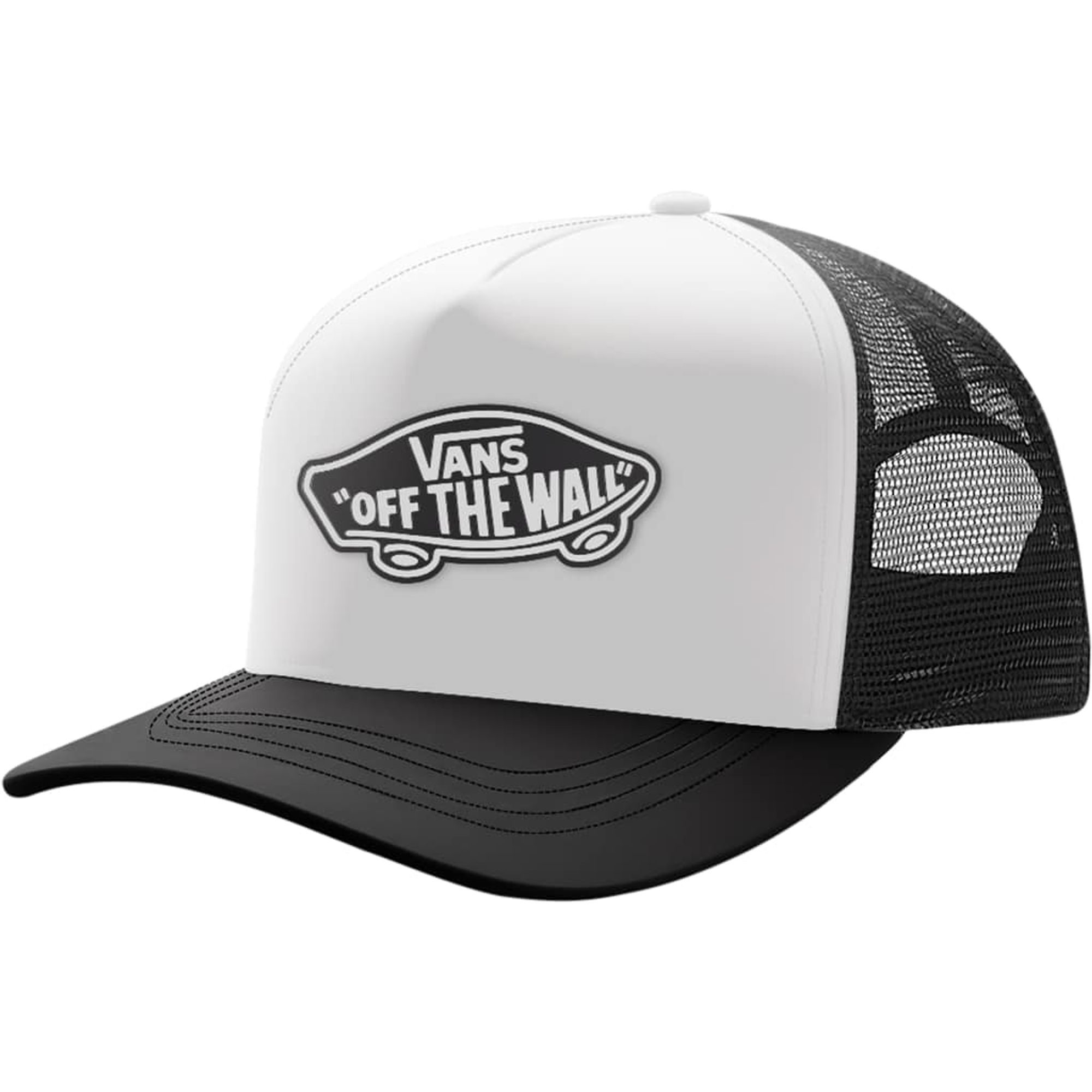 Classic Patch Curved Bill Trucker Kids Black/White - kšiltovka dětská ...