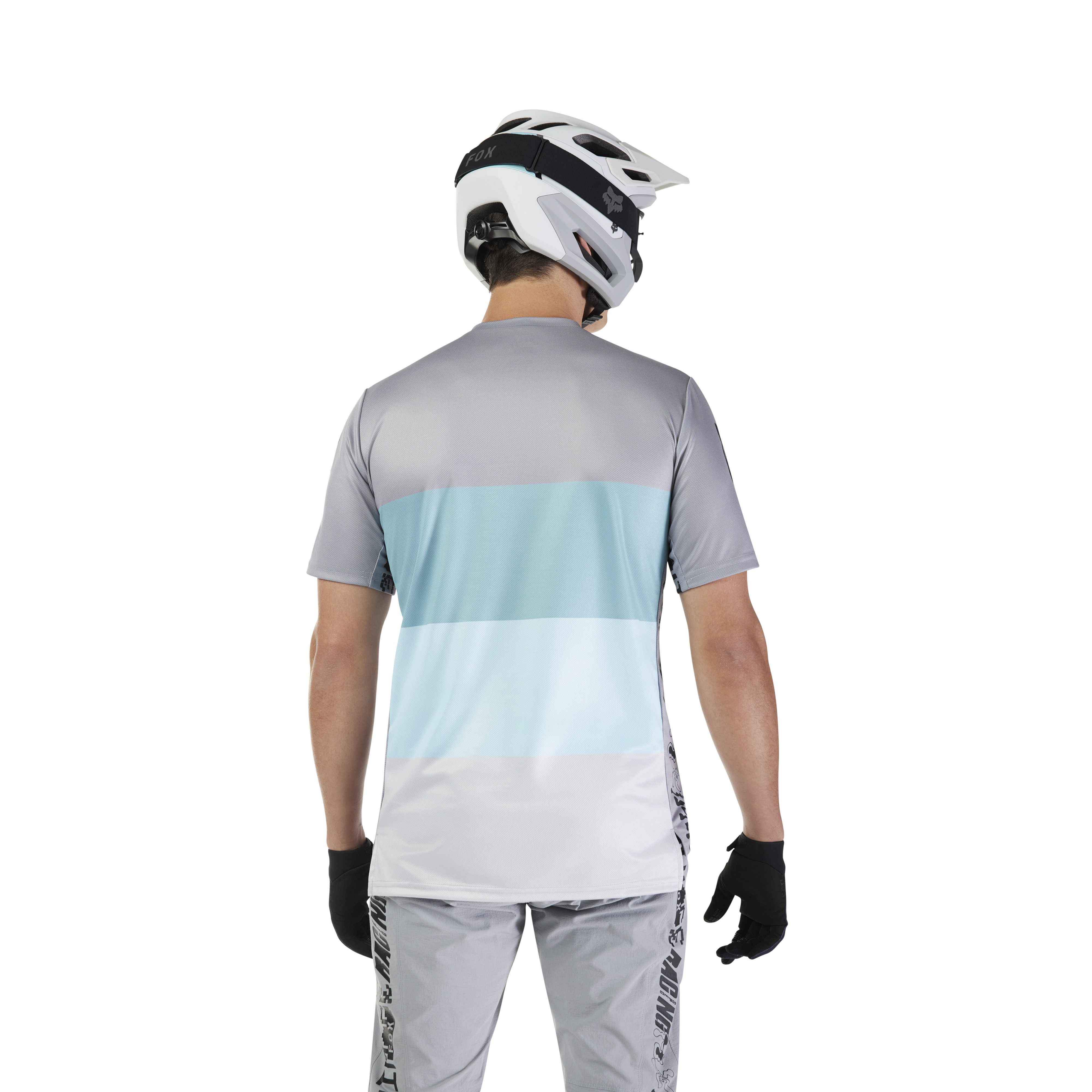 Ranger Ss Jersey Grid Steel Grey - Pánský cyklo dres - FOX - 1 079 Kč