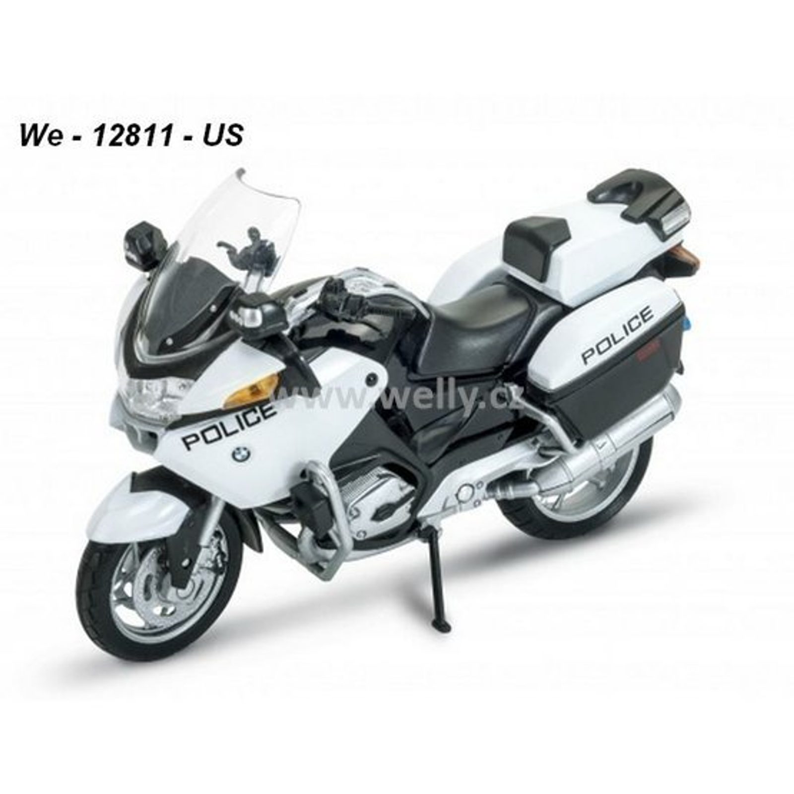 Topmoto.cz - Model BMW R1200RT (Police) 1:18 - WELLY - Modely - Dárky ...
