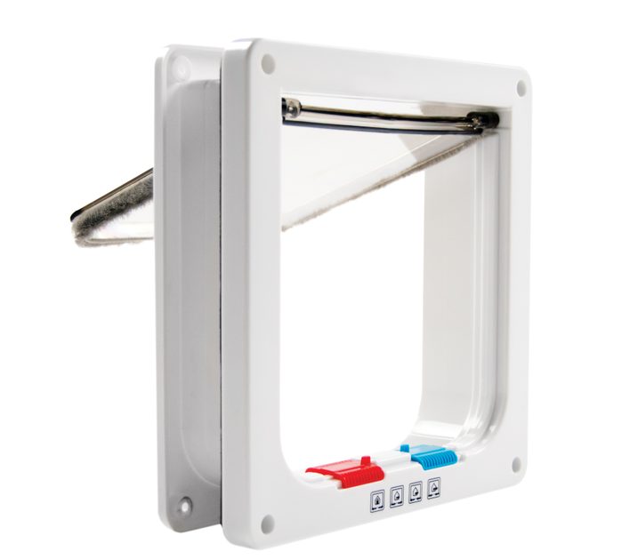 Reedog EasyFlap Hundeklappe Large White - Türen - Elektro-Halsbander.de