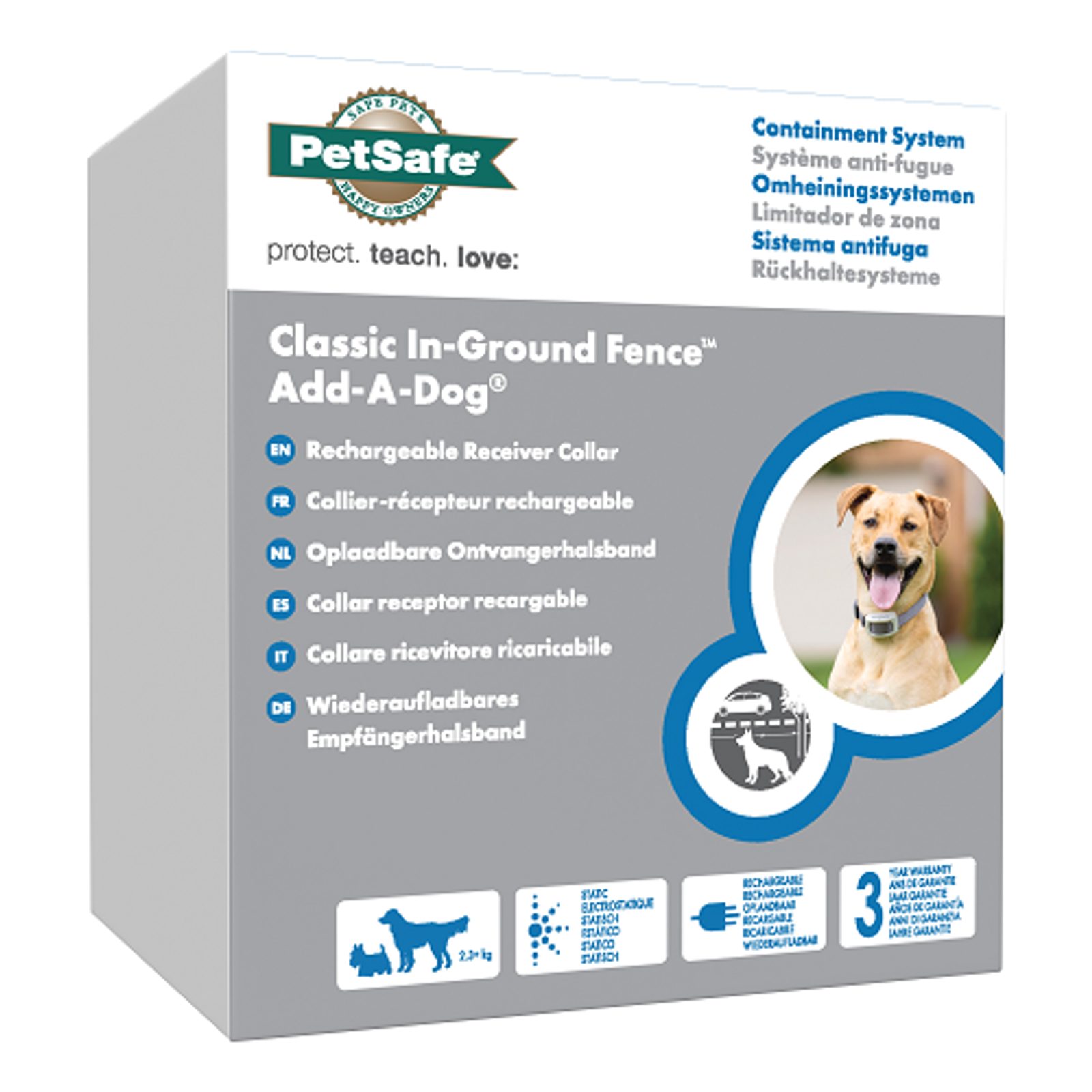 Halsband und Empfänger PetSafe® Classic - PetSafe - Elektro-Halsbander.de