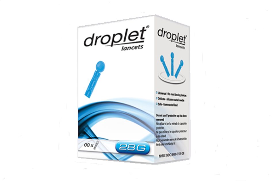 DIALEKAREN.SK - Lancety Droplet 28G, 100 ks - HTL-STREFA S.A. - Lancety ...