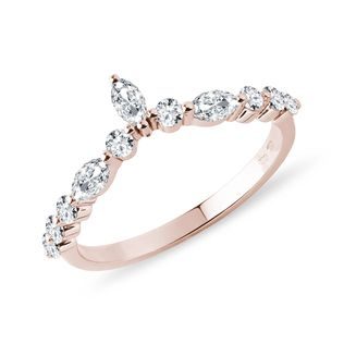 14k rose gold ring | KLENOTA