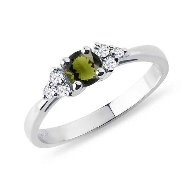 Moldavite Rings | KLENOTA
