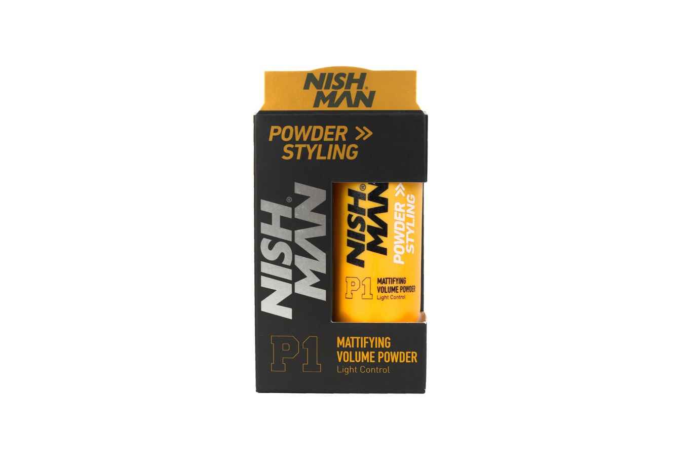 Nish Man Mattifying Styling Powder - pudr na vlasy (20 g) - Nish Man ...
