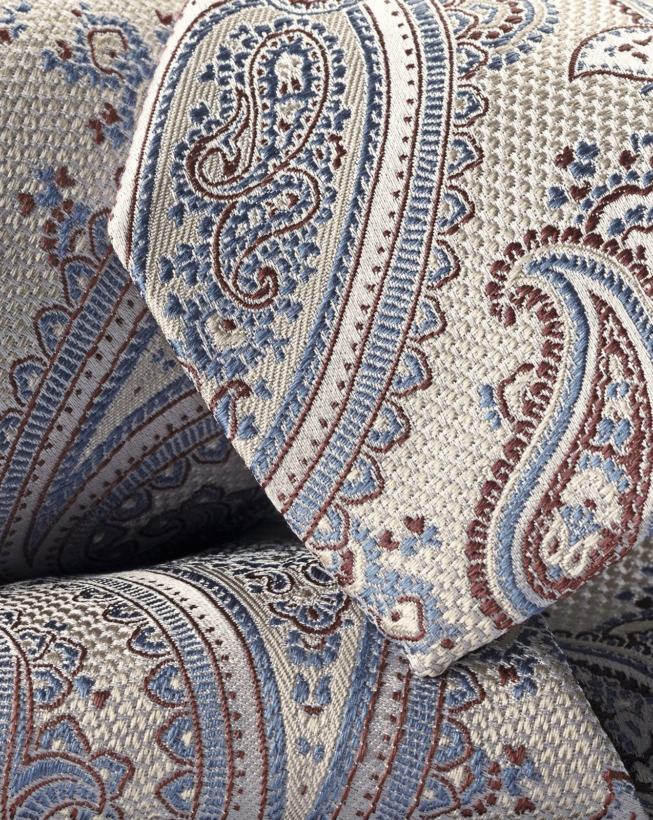 Charles Tyrwhitt Paisley Silk Tie — Cream - Bohatá kravata s tradičním ...