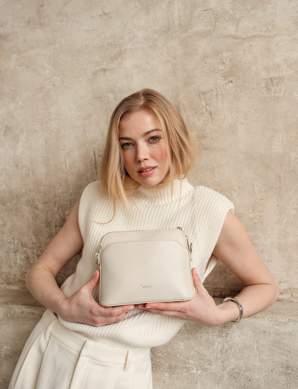 Fossy Mini Grace Beige - VUCH - Ženy - Kožené, Kabelky - VUCH