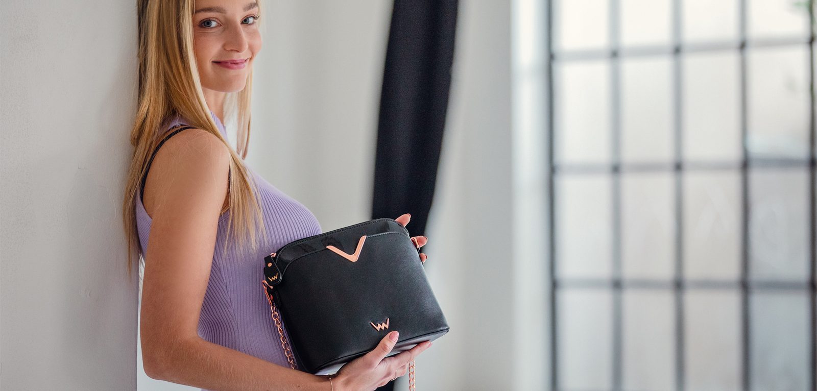 Fossy Smooth Black - VUCH - Crossbody - Kabelky, Ženy - VUCH