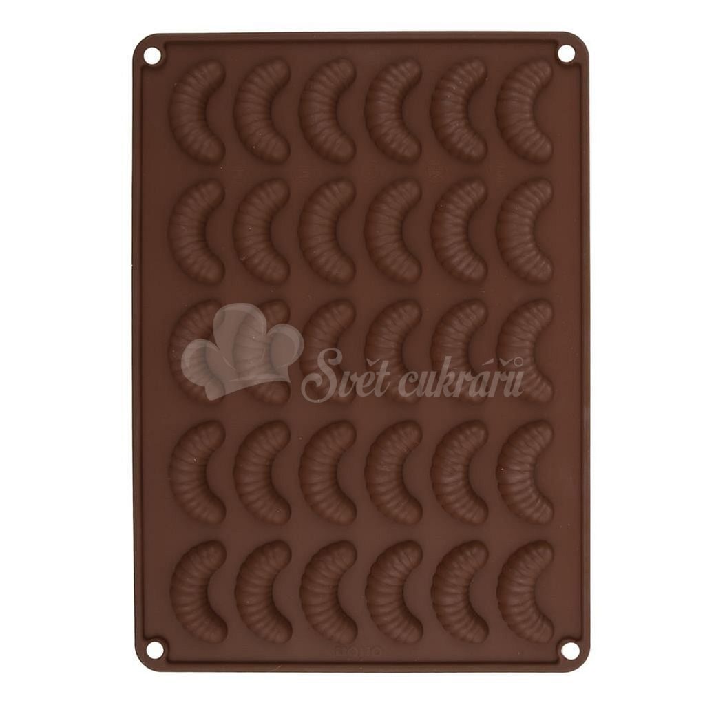 Silikónová forma na rožky - 30 ks - ORION - Siliknové formy na pečenie ...