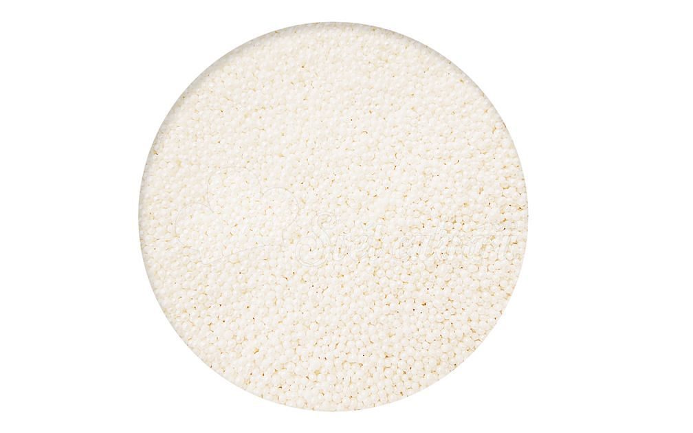 World of Confectioners - White pearl poppy seed - sugar sprinkles 1 kg ...