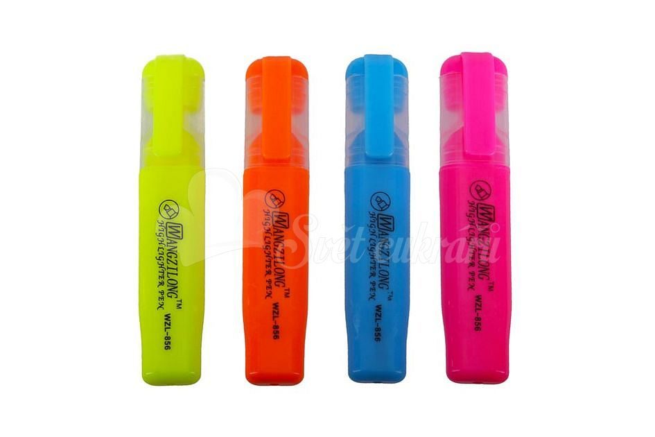 World of Confectioners - Neon highlighters - 4 pcs - Crayons and ...