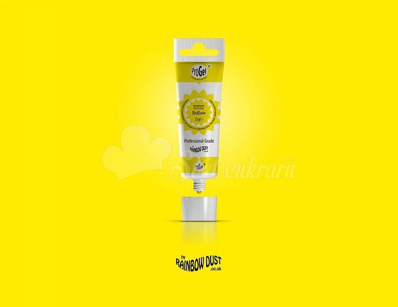 Svet cukrárov - Yellow ProGel - profesionálna potravinárska gelová ...