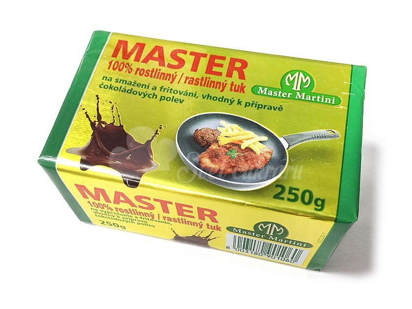 Master Martini 100% rostlinný tuk 250 g - Master Martini - Oleje a tuky ...