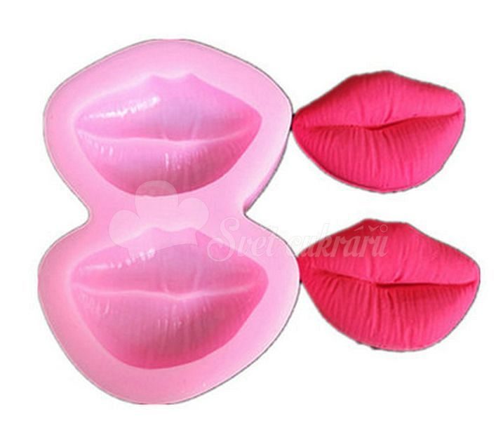 World of Confectioners - Silicone Mould - Lips - Kiss - Silicon forms ...
