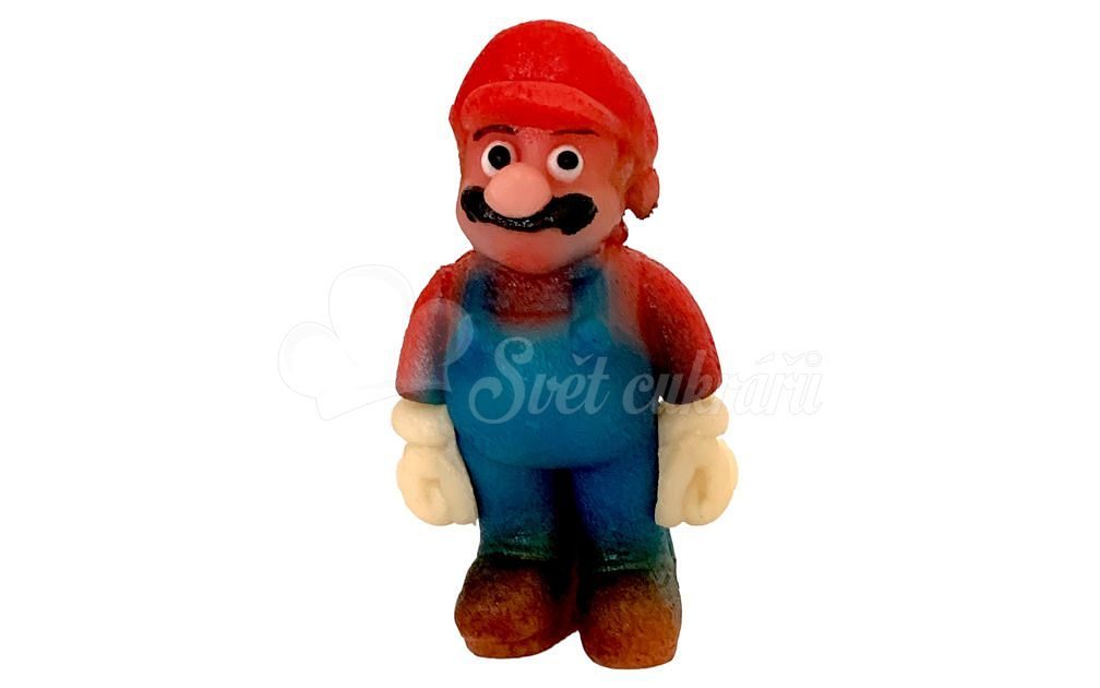 World of Confectioners - Plumber figure - marzipan cake figure - red ...