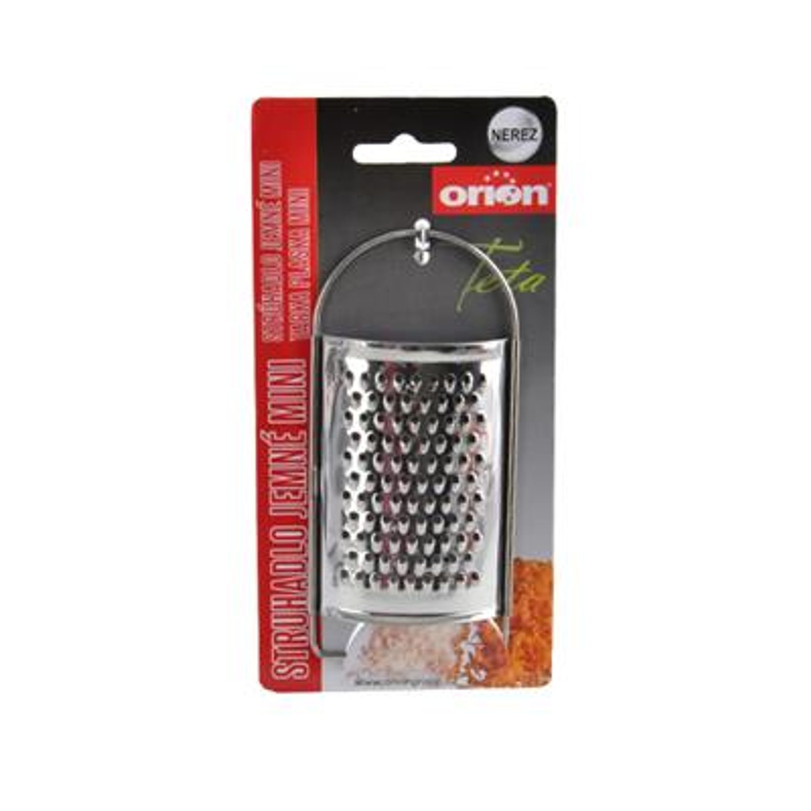 World of Confectioners - Small stainless steel flat grater fine - ORION ...