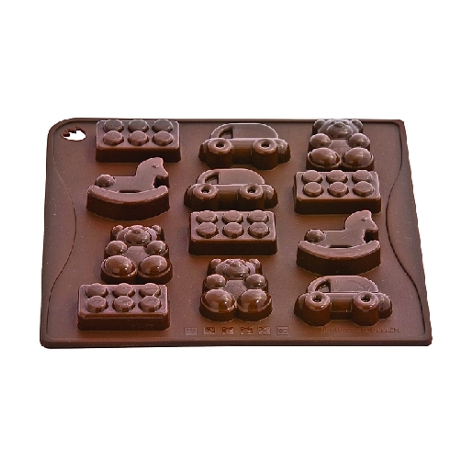 World of Confectioners - Chocolate mould Toys - Pavoni - Pralines and ...