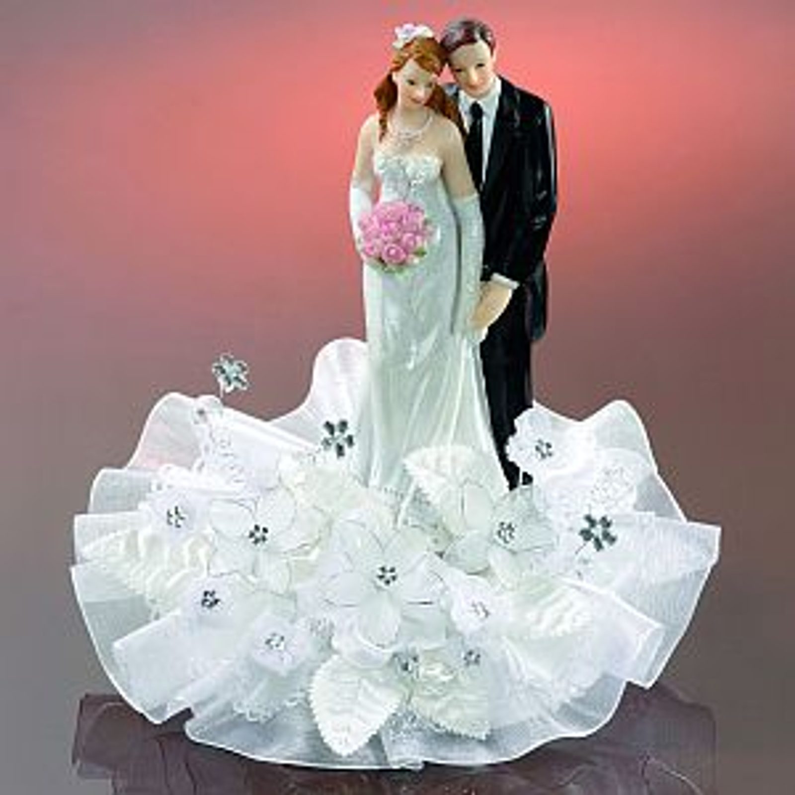 World of Confectioners - Wedding couple 19cm - Modecor - Wedding ...