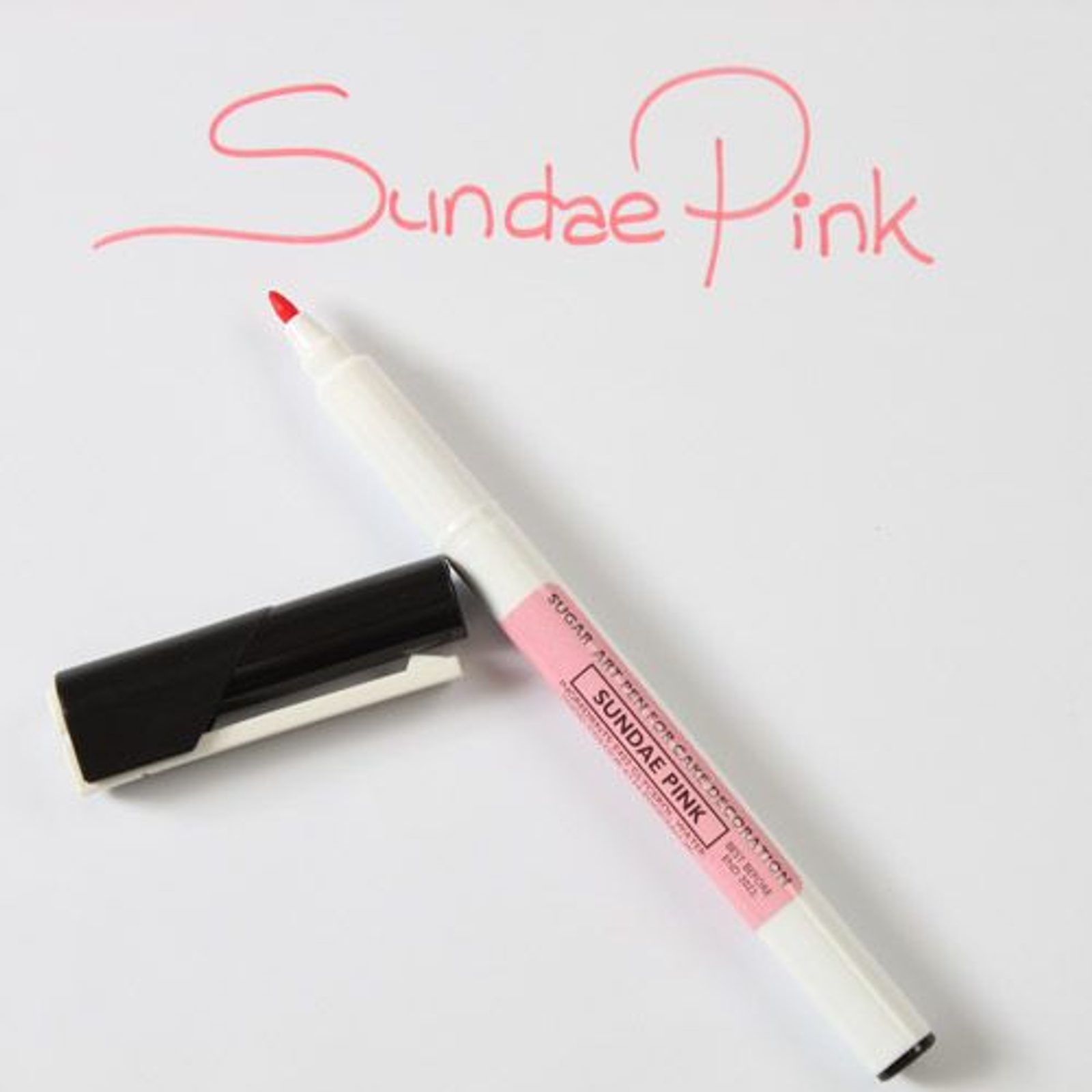 World of Confectioners - Colouring edible ink pens Sundae Pink ...