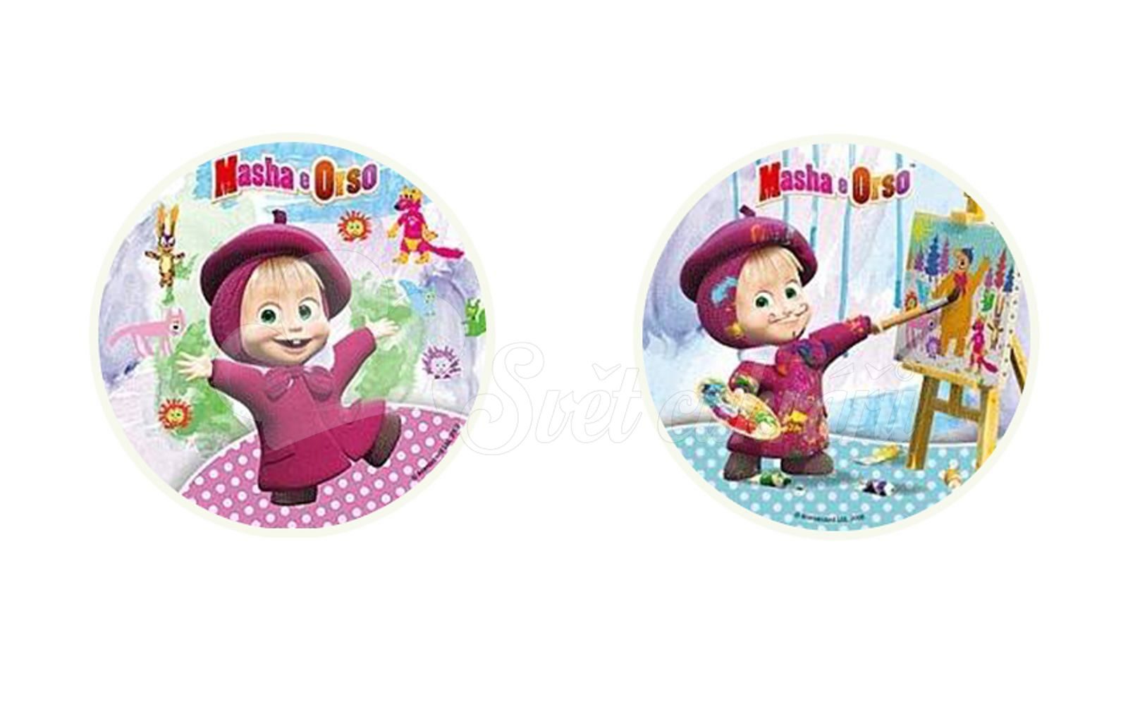 World of Confectioners - Edible Paper - Masha and the Bear - 1 pc ...