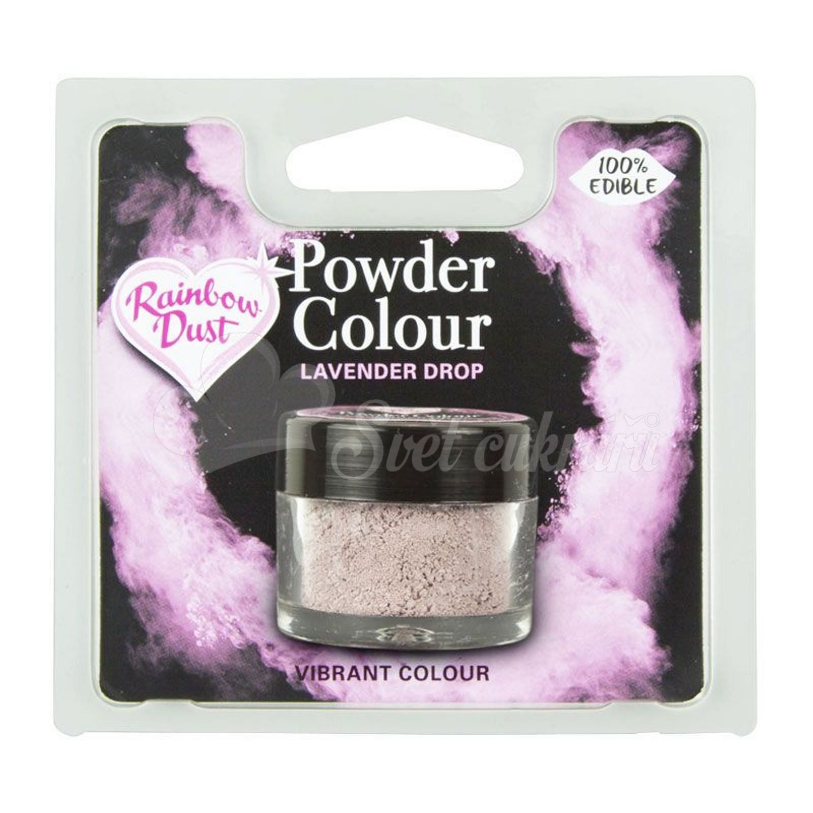 World of Confectioners - Lavender Drop Purple Powder Colour (Lavender ...