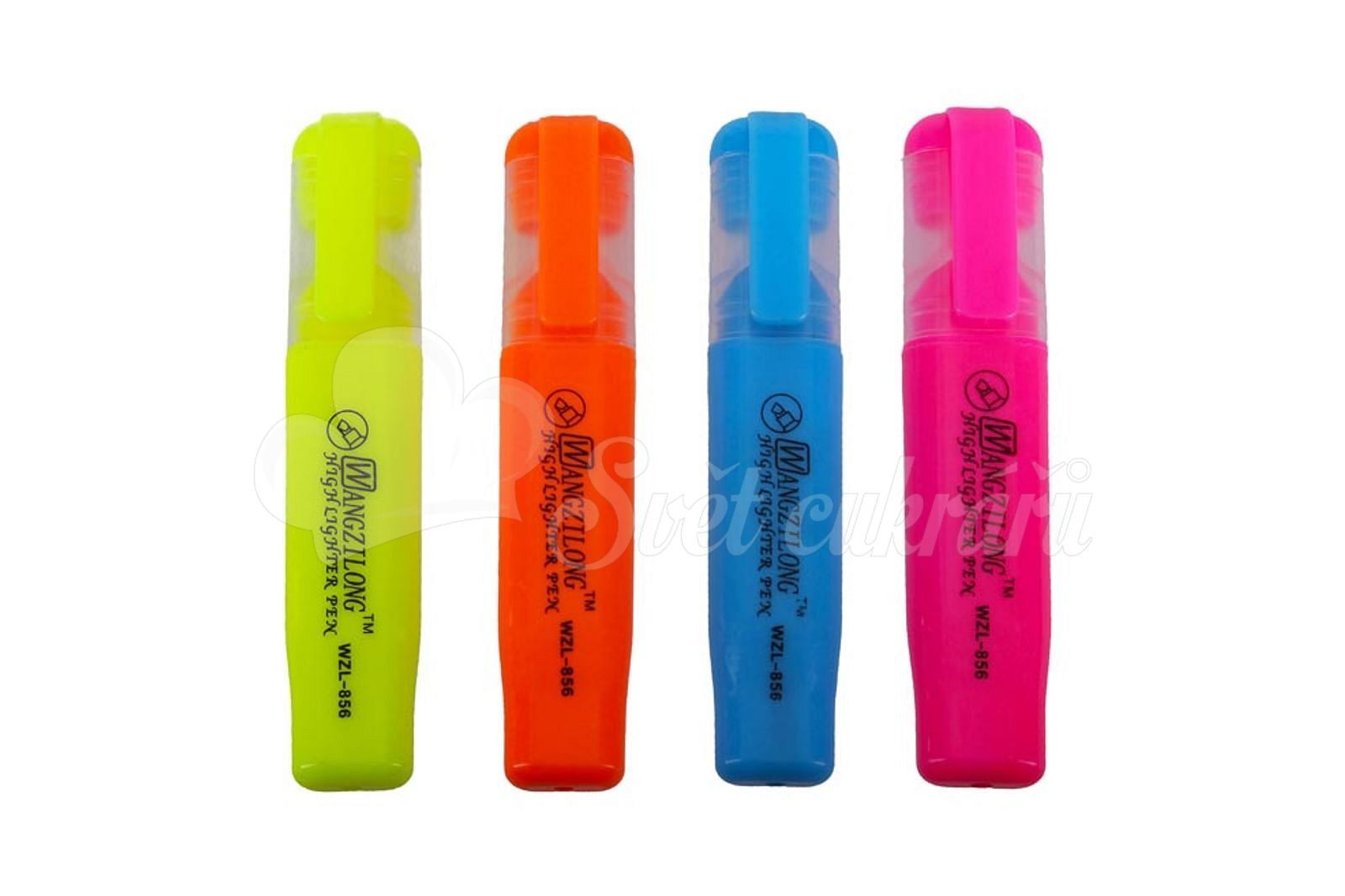 World of Confectioners - Neon highlighters - 4 pcs - Crayons and ...