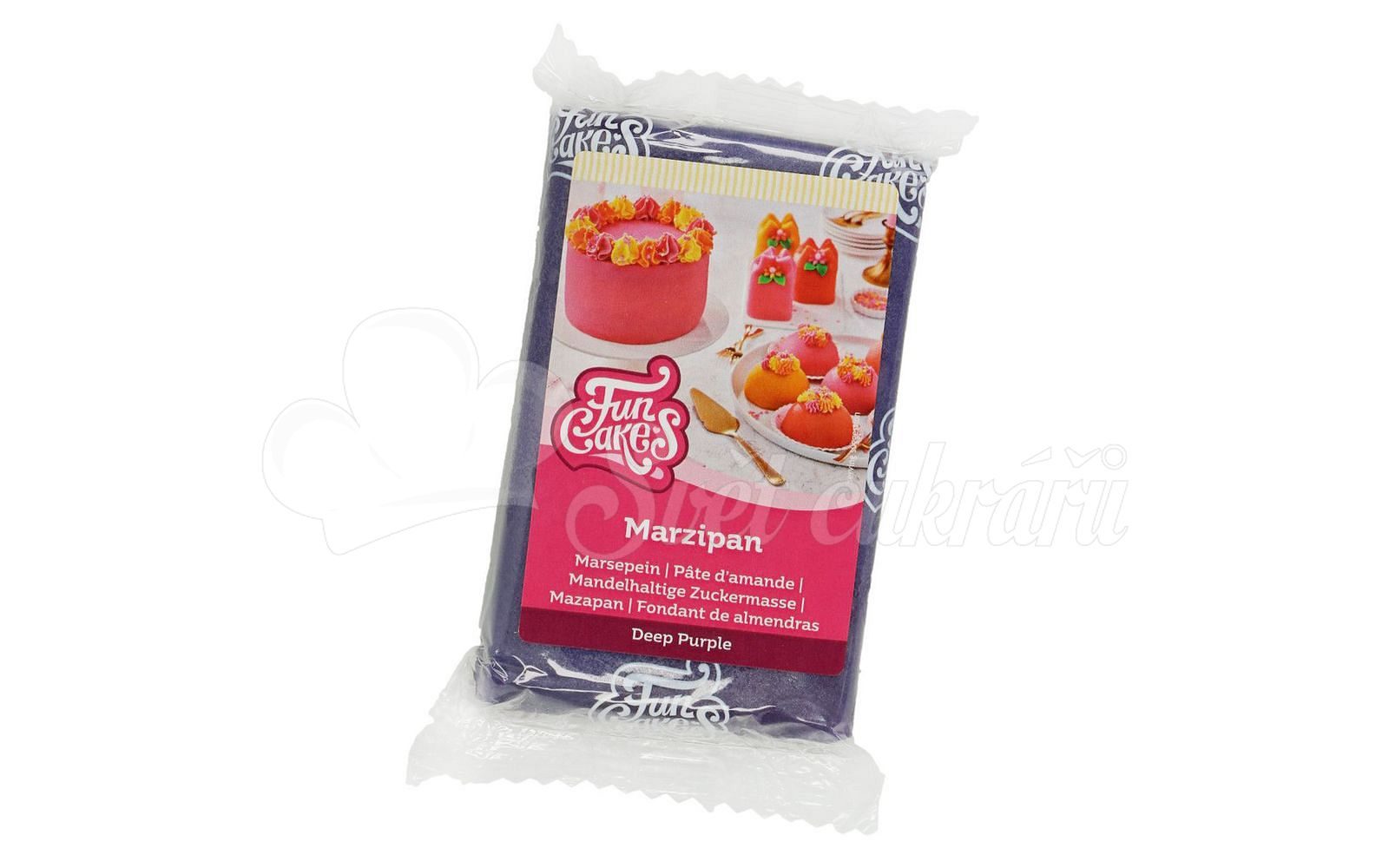 World of Confectioners - Marzipan Deep Purple - 250 g - FunCakes ...