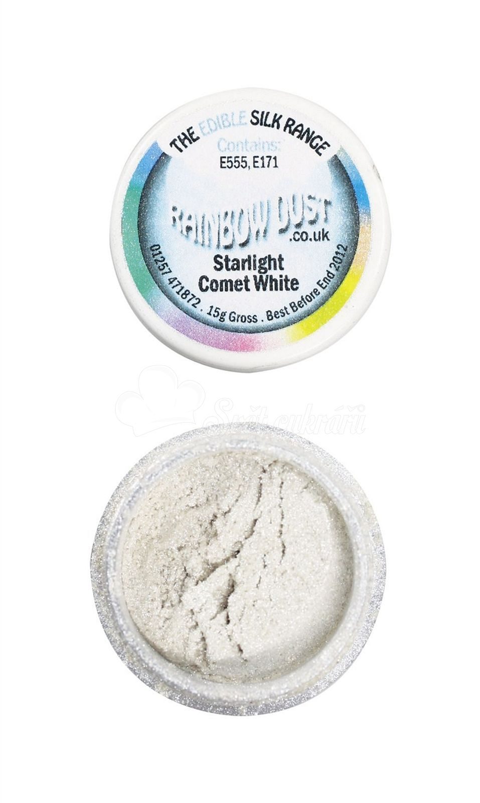 World of Confectioners - Dust colour Comet white - Rainbow Dust - Raw ...