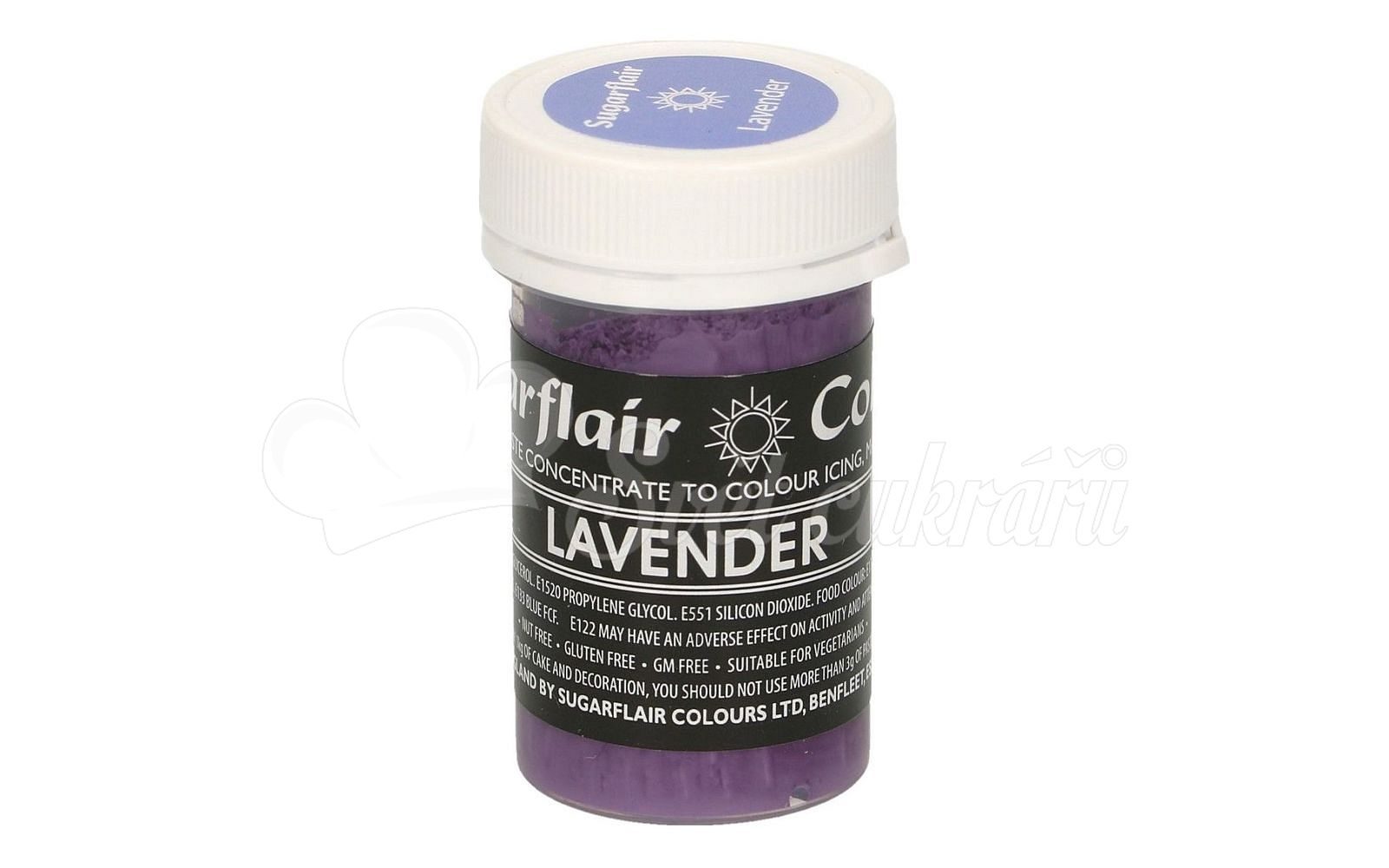 World of Confectioners - Purple gel paste colour pastel Lavender ...