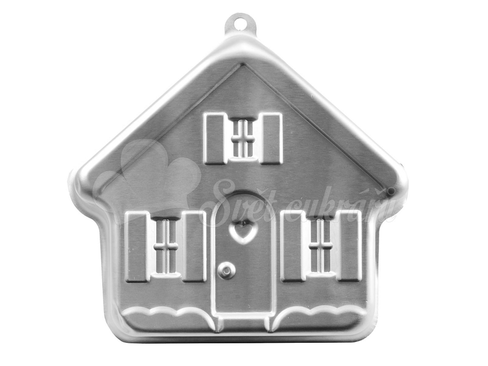 World of Confectioners - Cake tin Small house 3D - Cake forms - For baking