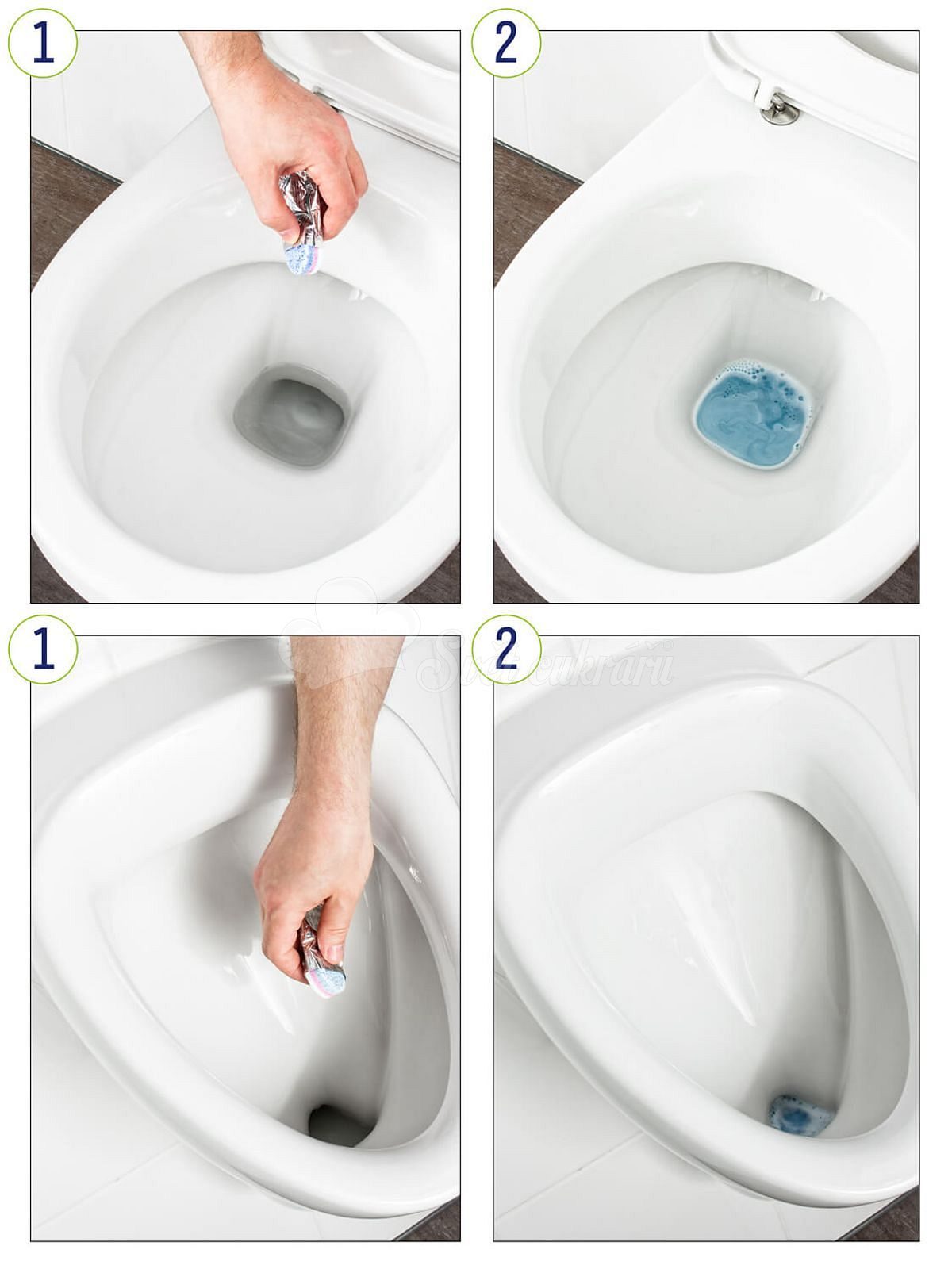 World of Confectioners - WC Tablets for Ultimate Toilet Cleaning - 35 pcs