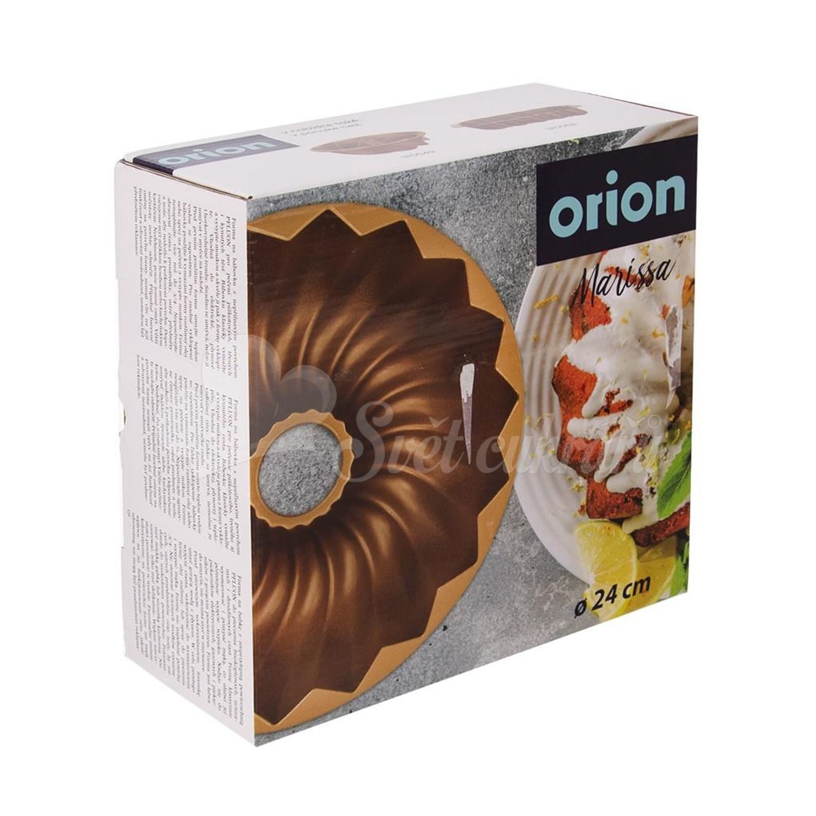Forma kov bábovka KLASIK MARISSA pr. 24 cm - ORION - Na pečení ...