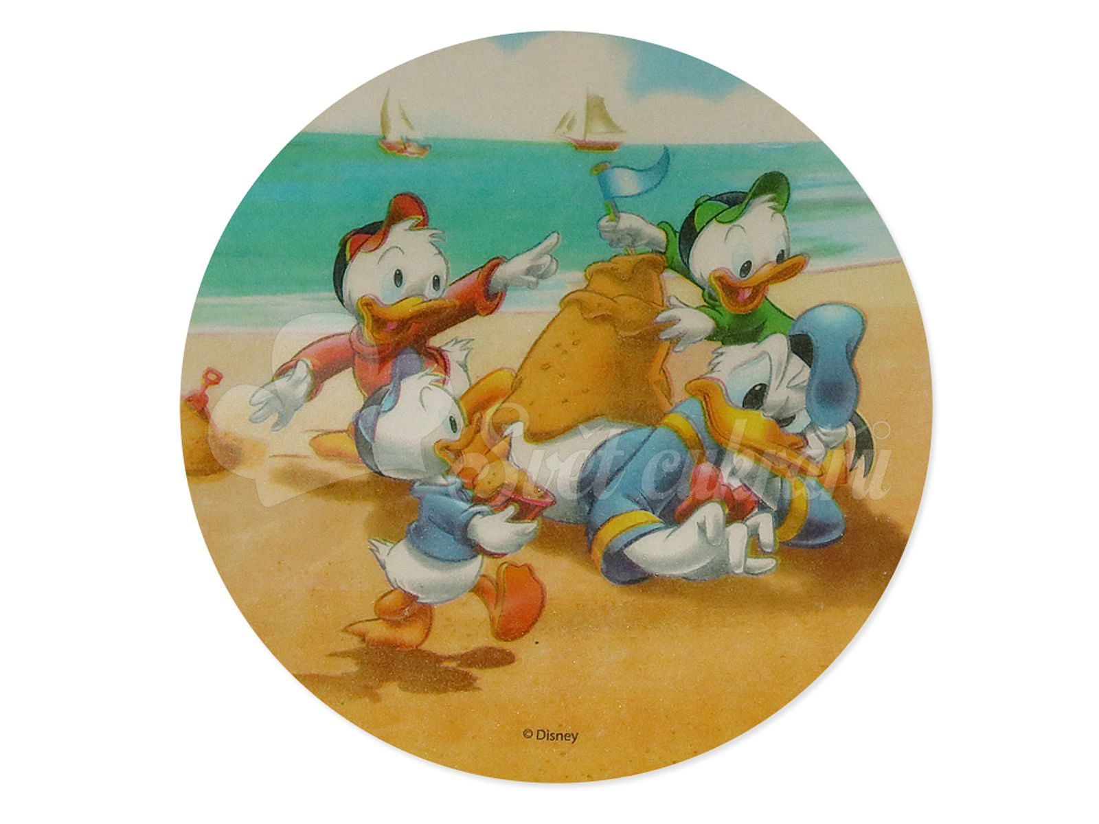 World of Confectioners - Edible paper Donald Duck with his nephews ...