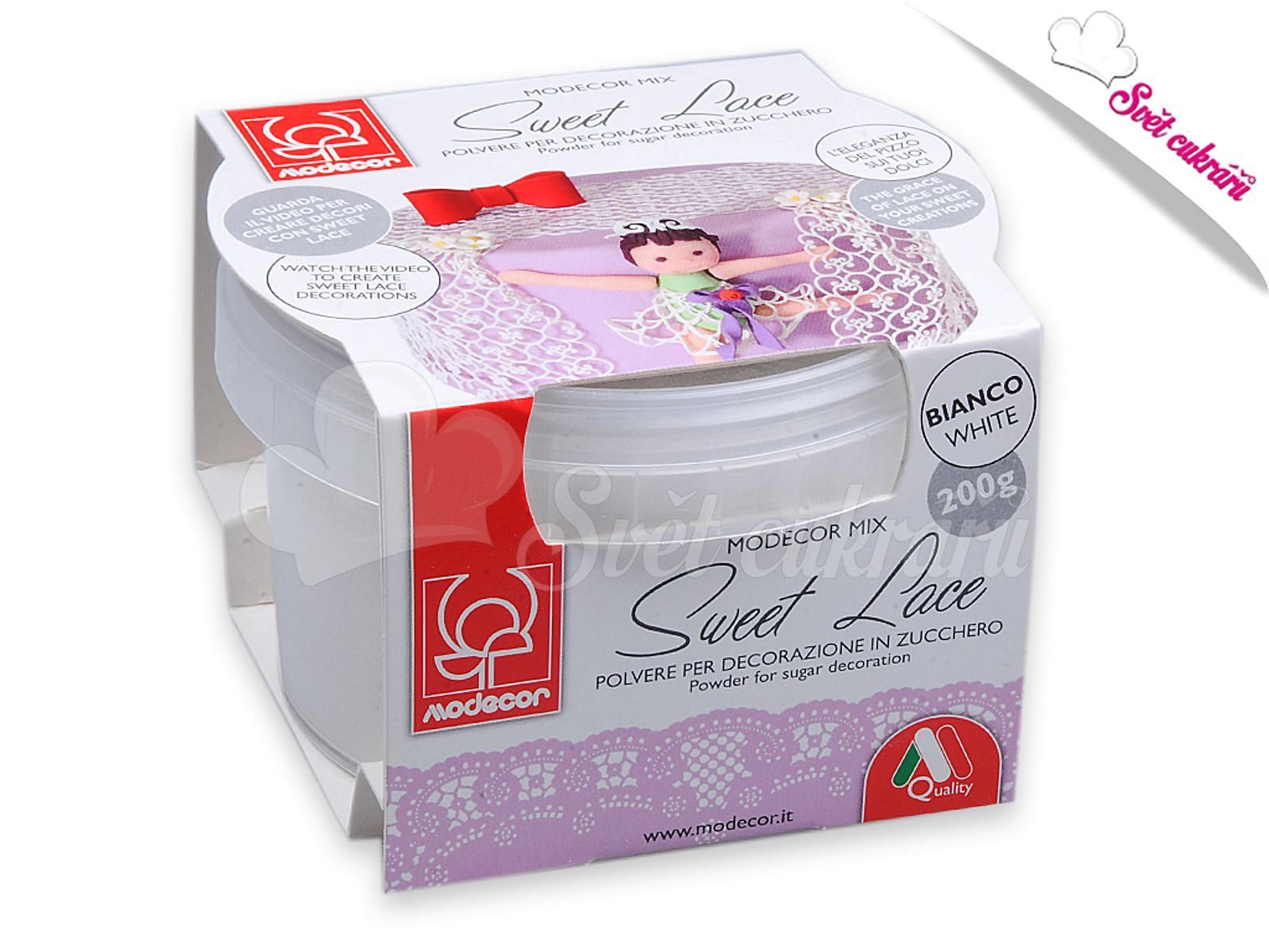 World of Confectioners - Edible lace Sweet Lace - powder 200 g ...