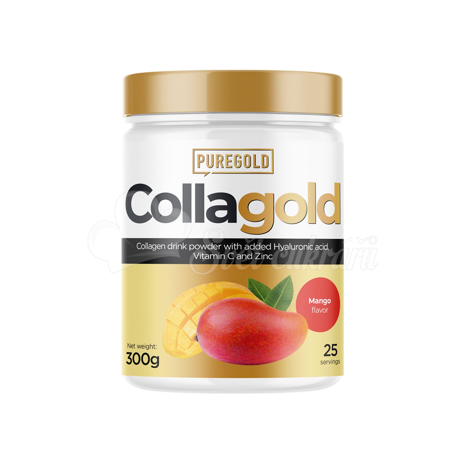 World of Confectioners - Beef Collagen Powder - Delicious Mango Flavor 300g