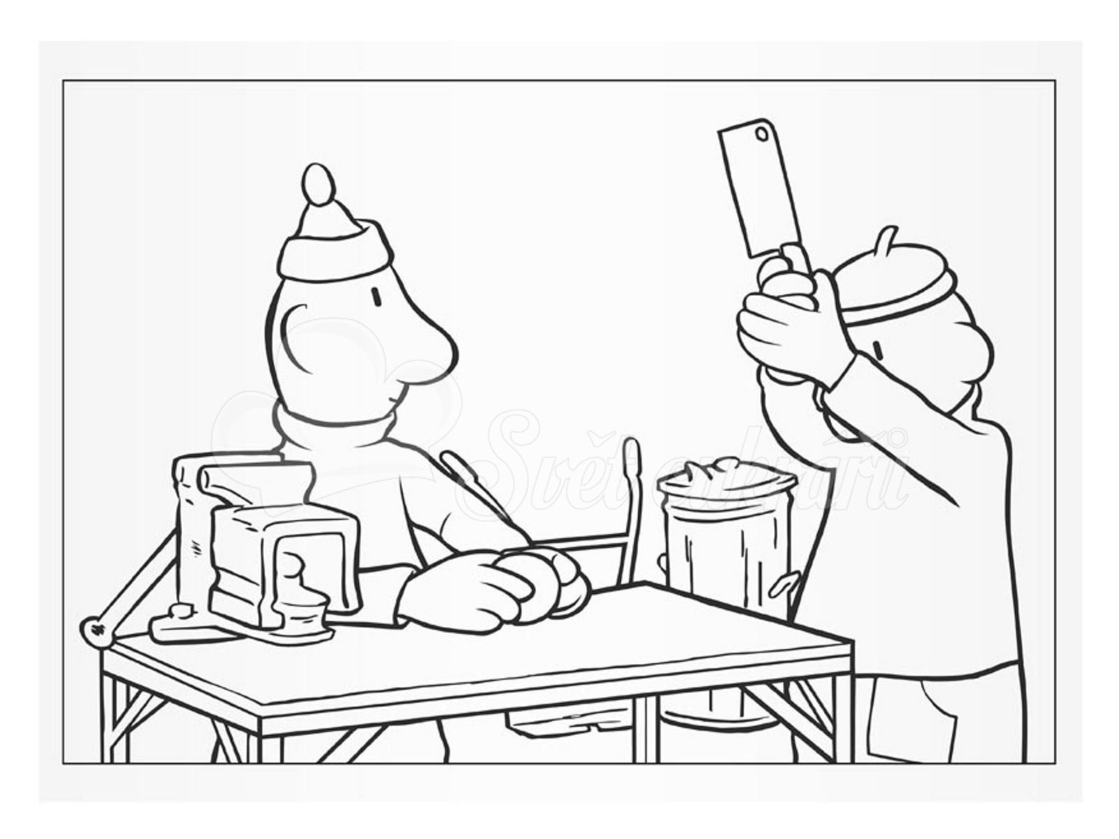 World of Confectioners - Pat and Mat colouring pages - MFP Paper ...