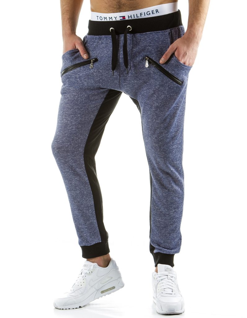 Moderné baggy tepláky granátové - Budchlap.sk