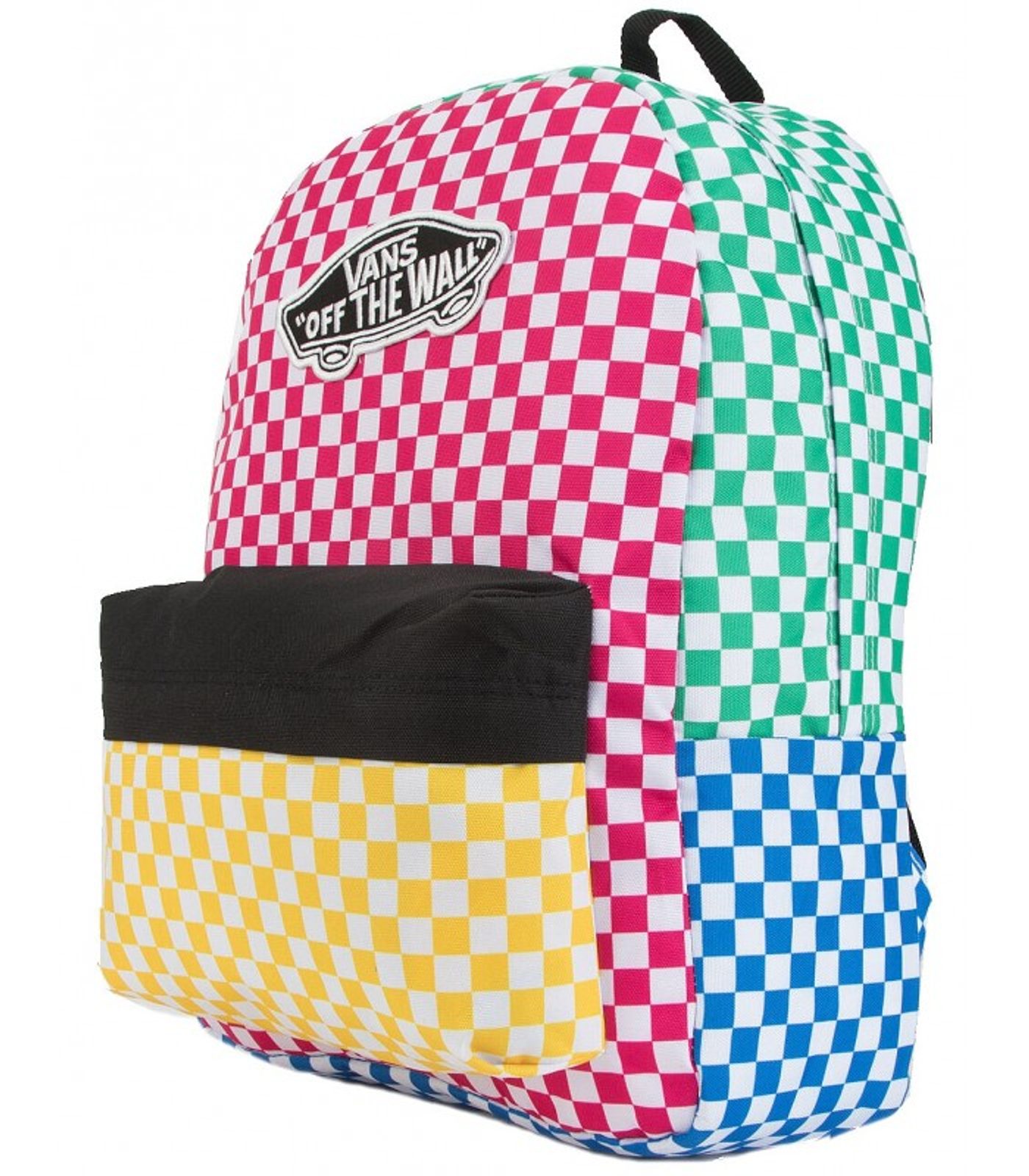Farebný ruksak VANS WM REALM BACKPACK CHECKER BLOCK - Budchlap.sk