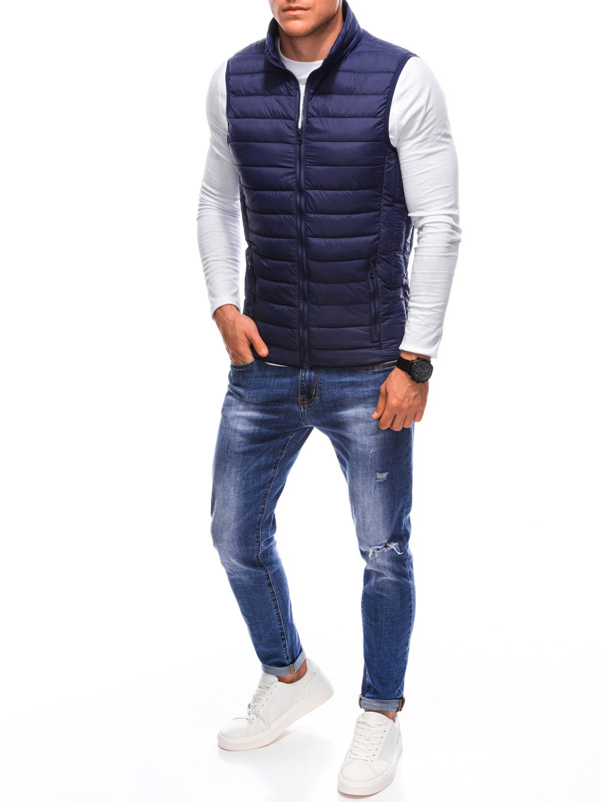 Jedinečná granátová vesta bez kapuce V60 - Budchlap.cz