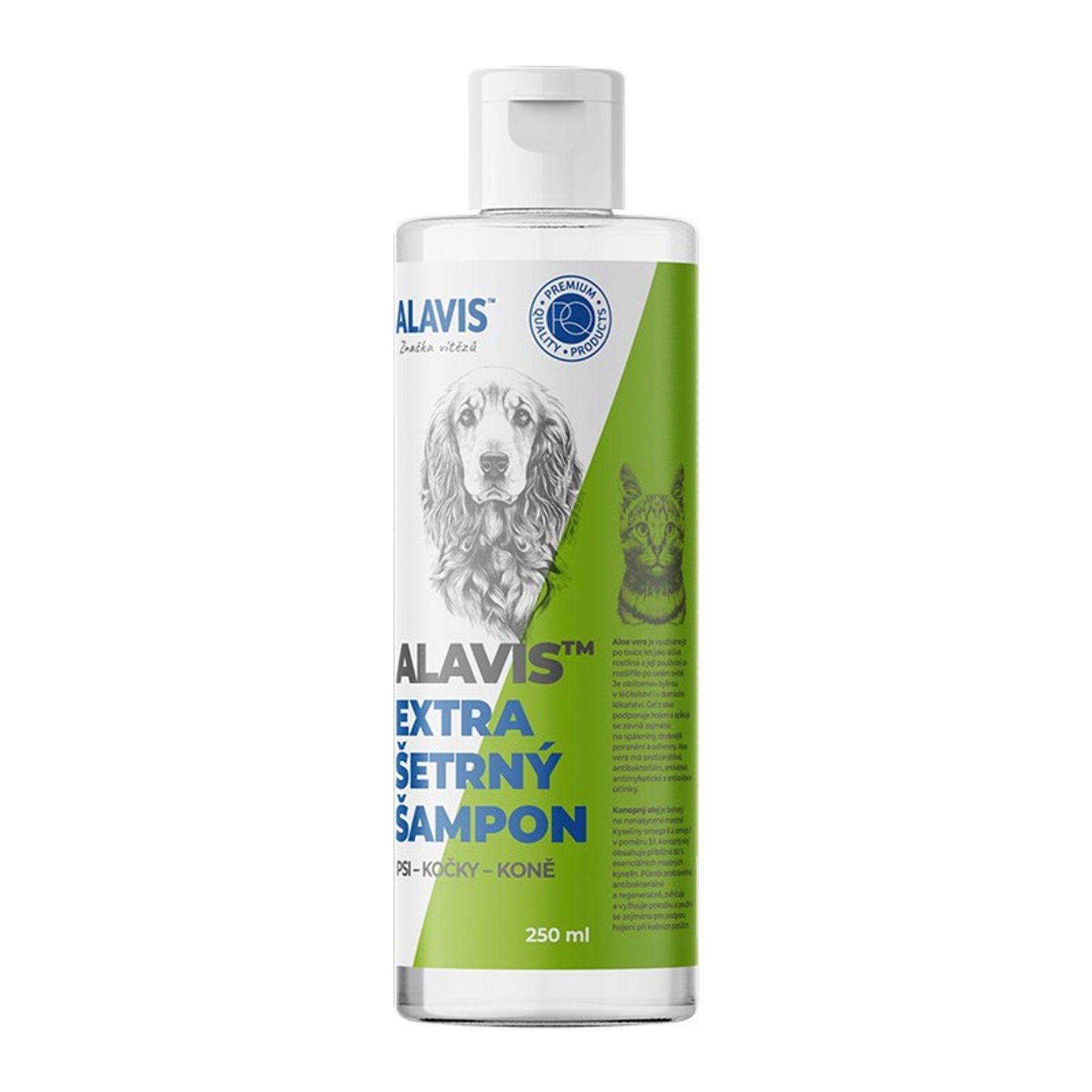 ALAVIS™ Extra šetrný šampon 250 ml - Alavis - Psi - - Krmiva-pucalka.cz