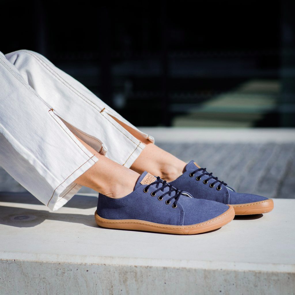naBOSo – FRODDO SNEAKER VEGAN LACES II Blue | Barefoot tenisky – Froddo ...