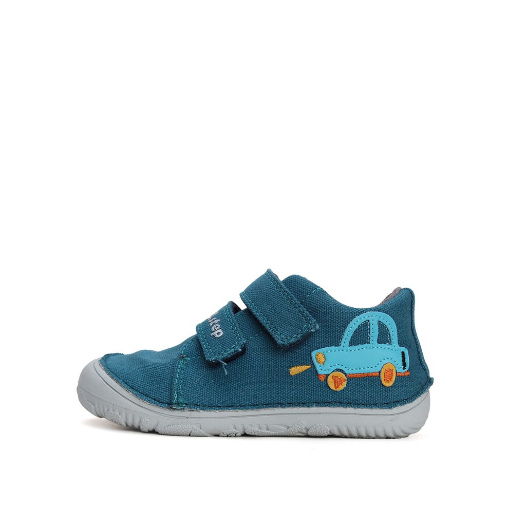 naBOSo – D.D.STEP C073-41900 PLÁTĚNÉ TENISKY Emerald | Dětské barefoot ...