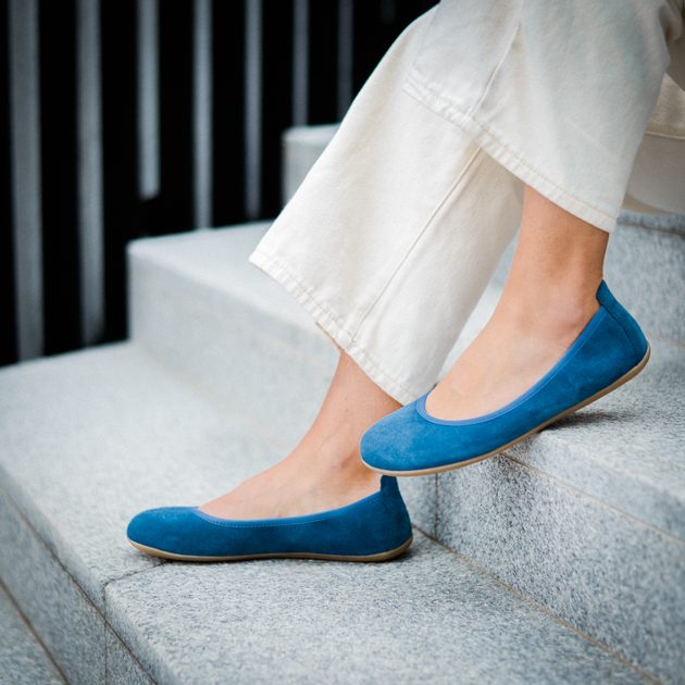 naBOSo – AYLLA BAREFOOT BALERÍNY Azure | Dámské barefoot baleríny – Aylla Shoes – Baleríny ...