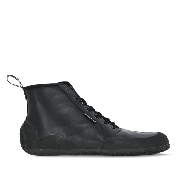 naBOSo – SALTIC OUTDOOR HIGH Black Nappa | Outdoorové barefoot boty ...