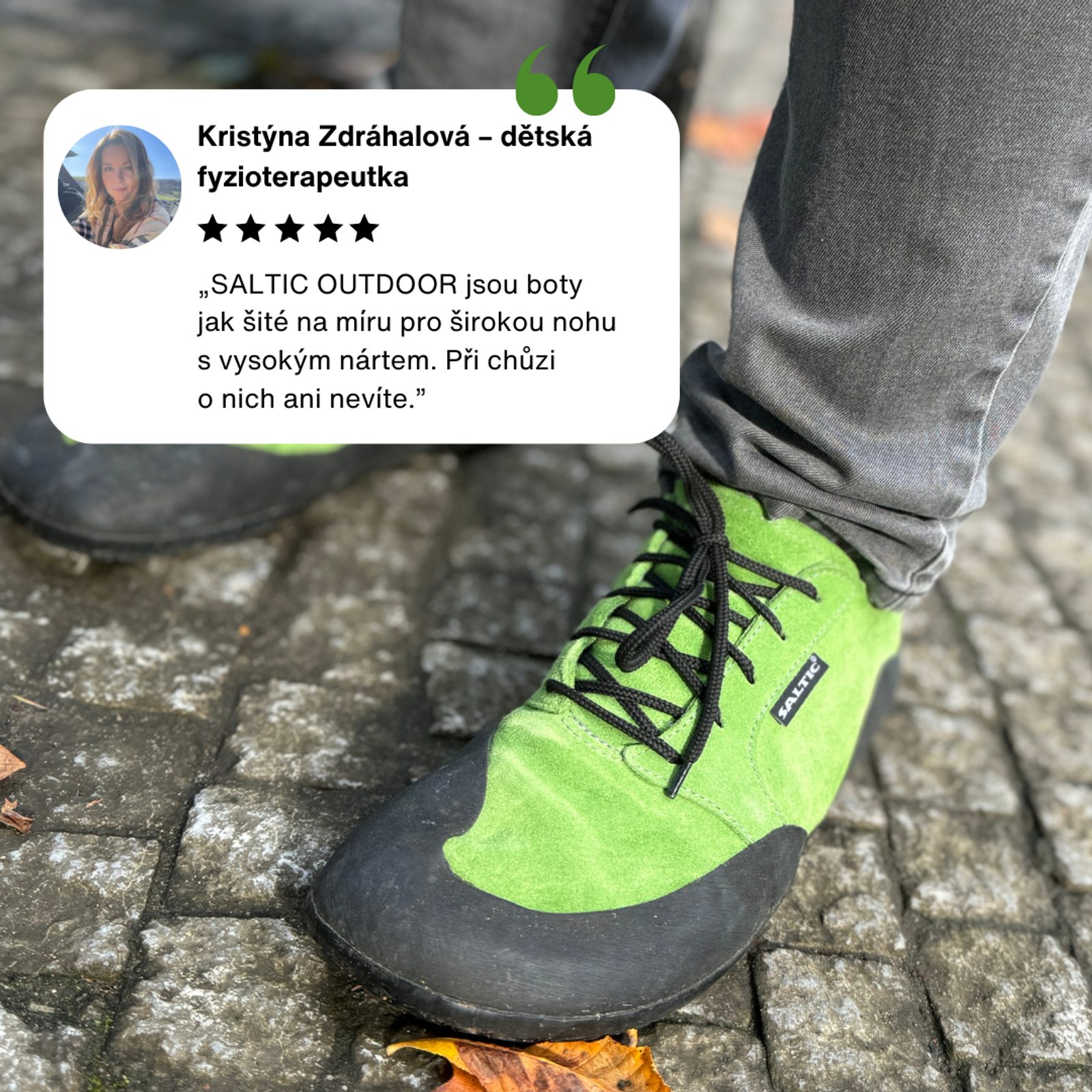 naBOSo – SALTIC OUTDOOR FLAT Green | Outdoorové barefoot boty – Saltic ...