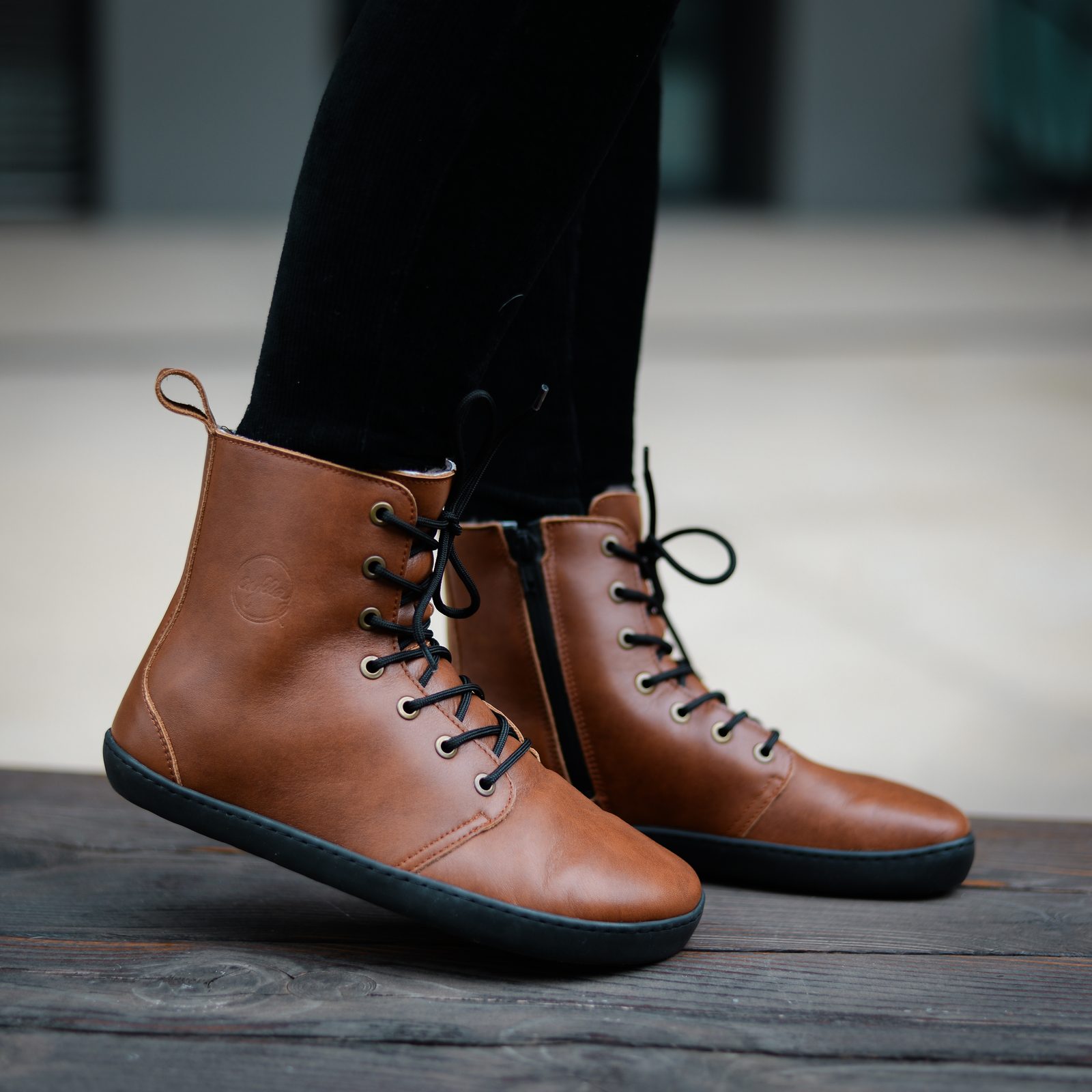 naBOSo – AYLLA BAREFOOT CHIRI DÁMSKÉ Hnědá | Kotníčkové zateplené barefoot boty – Aylla Shoes ...