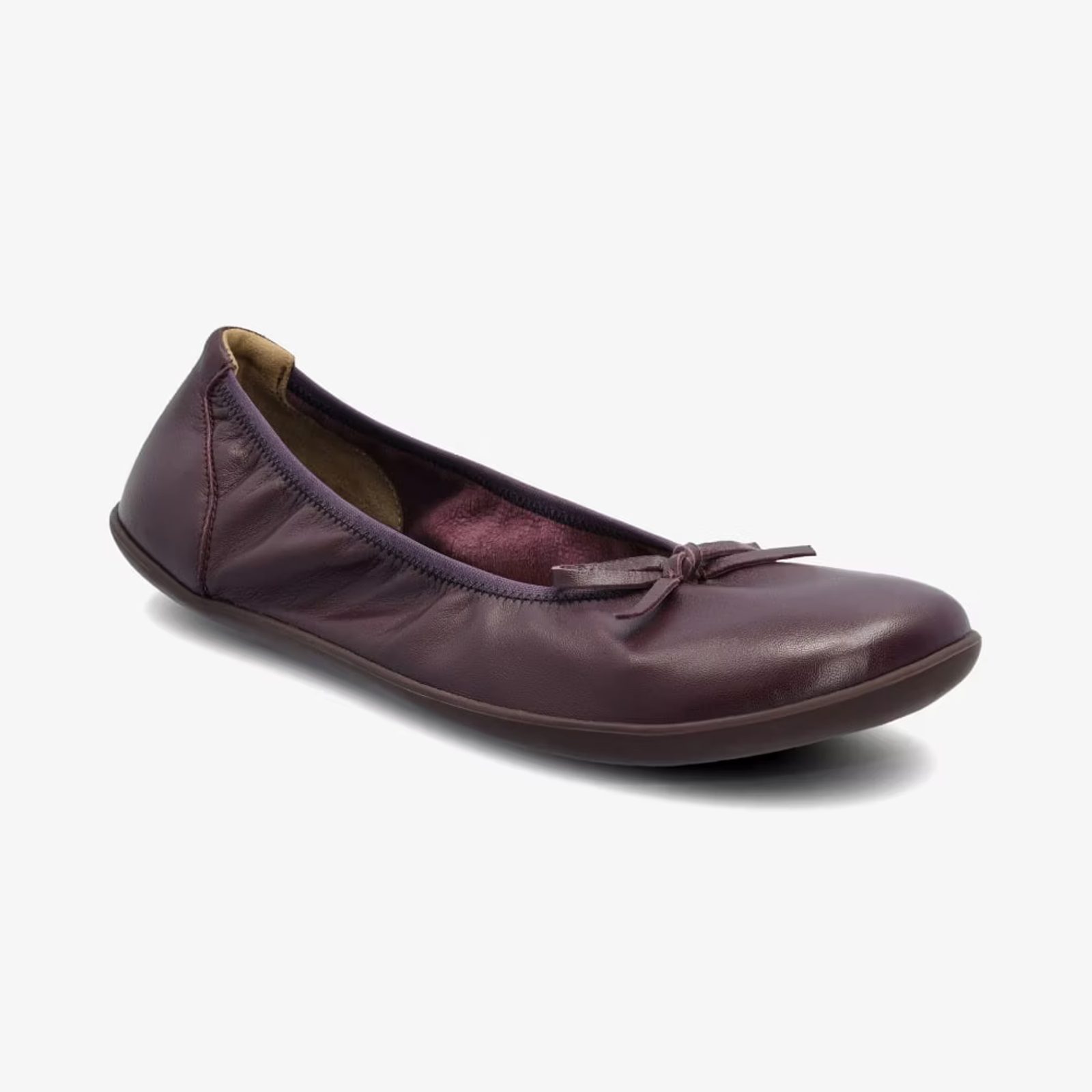 naBOSo – GROUNDIES RUBY 2.0 WOMEN Plum | Dámské barefoot baleríny ...