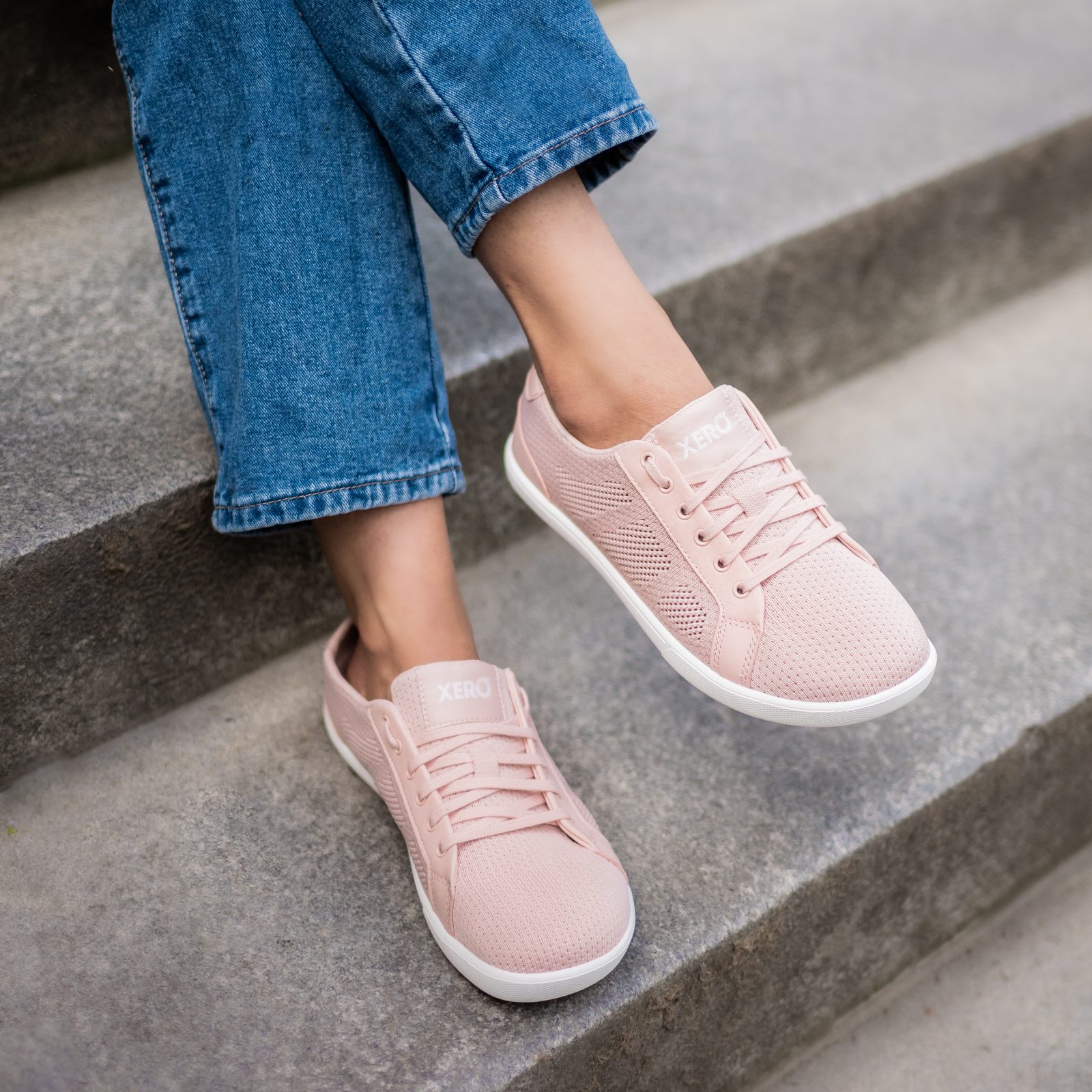 naBOSo – XERO SHOES DILLON Knit Pink Sand| Dámské barefoot tenisky – Xero Shoes – Tenisky ...