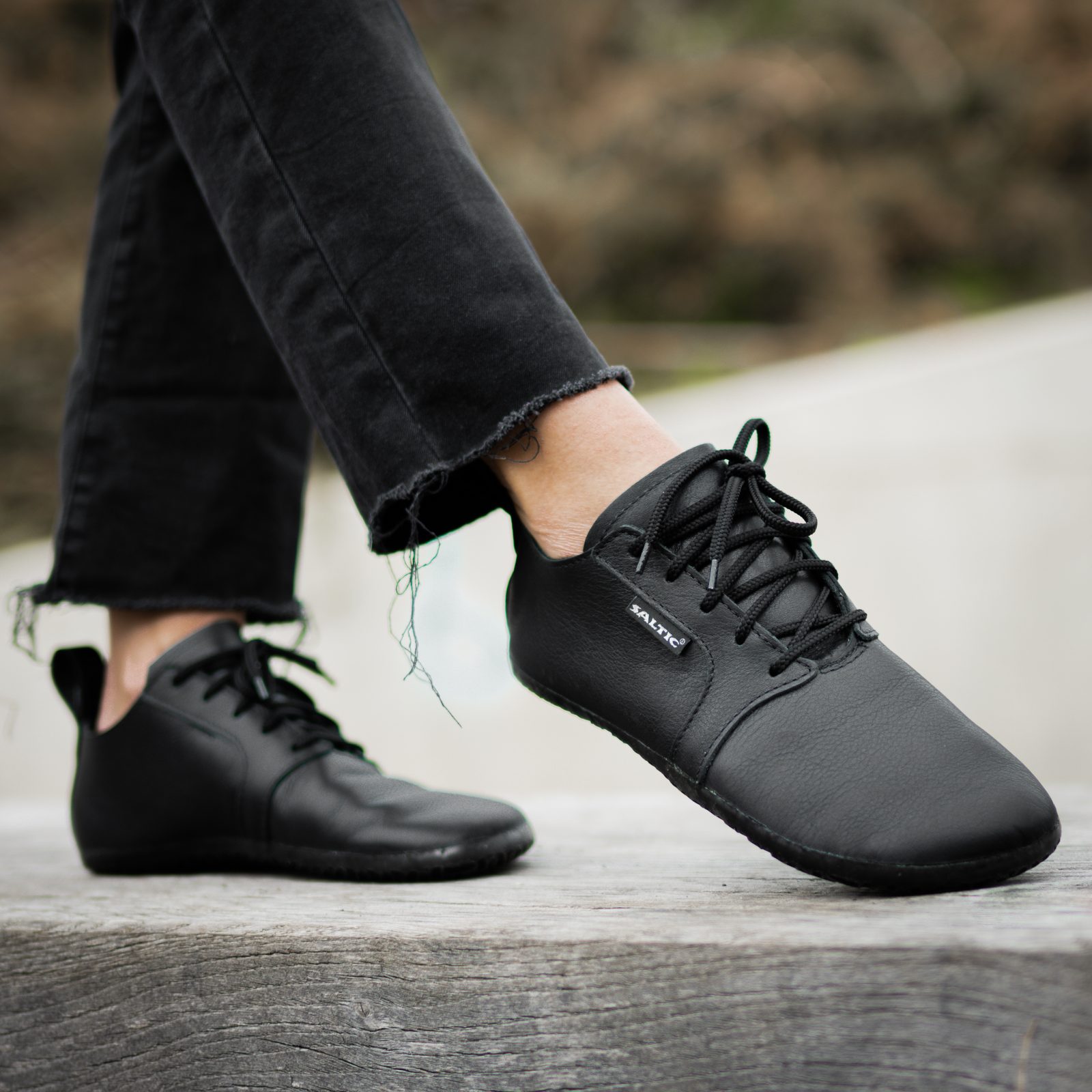 naBOSo – SALTIC SMART Black Nappa | Barefoot tenisky – Saltic – Tenisky ...