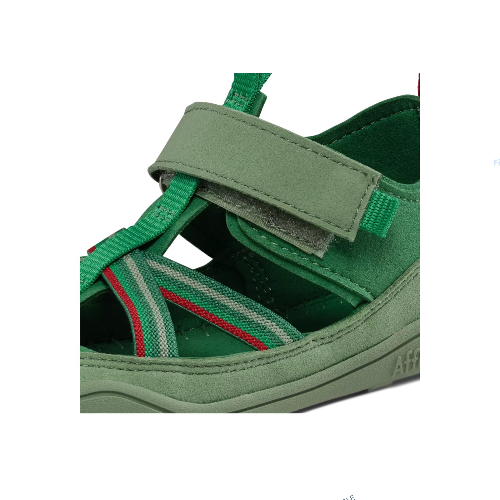 naBOSo – AFFENZAHN SANDAL VEGAN BREEZE FROG Green | Dětské barefoot ...